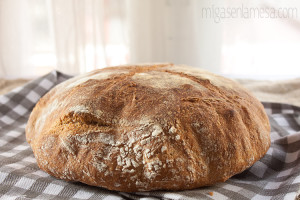 Pa de pagès integral al 40% [Azoteas] - Migas en la mesa